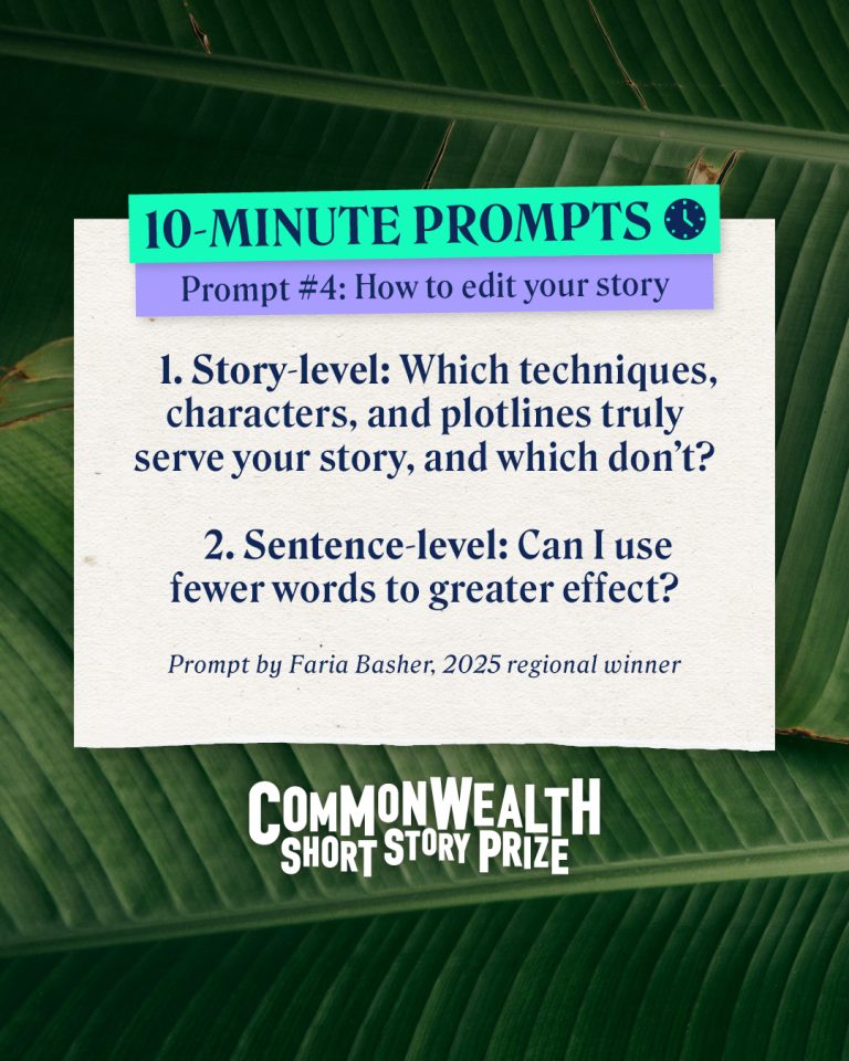 Four steps to writing your best short story - Commonwealth Foundation
